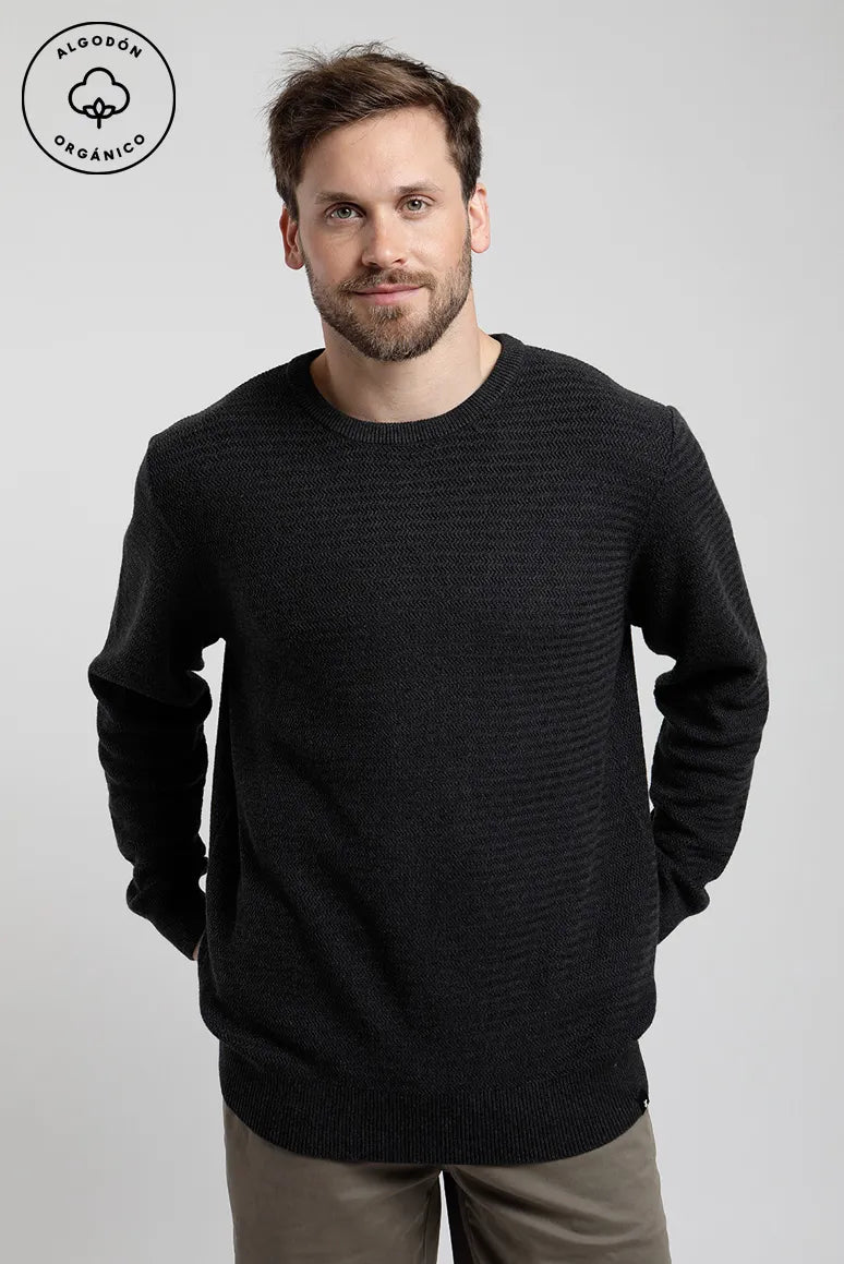 Chaleco hombre Roble grafito - Algodón orgánico – Froens