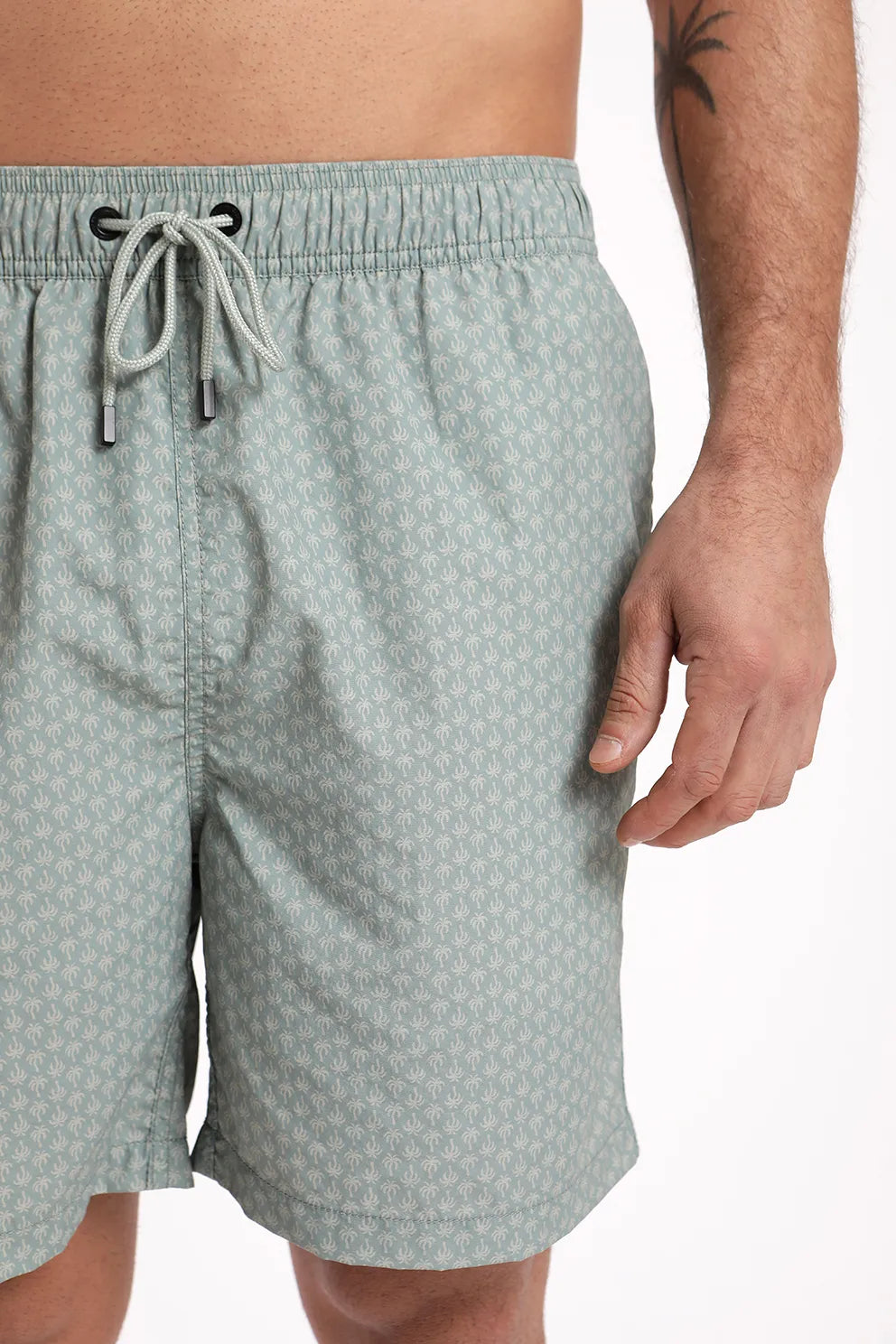 Traje de baño hombre classic Palmeras verde – Froens