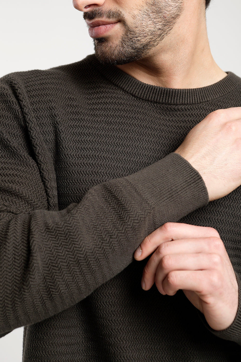 Chaleco hombre Roble olivo - Algodón orgánico – Frøens